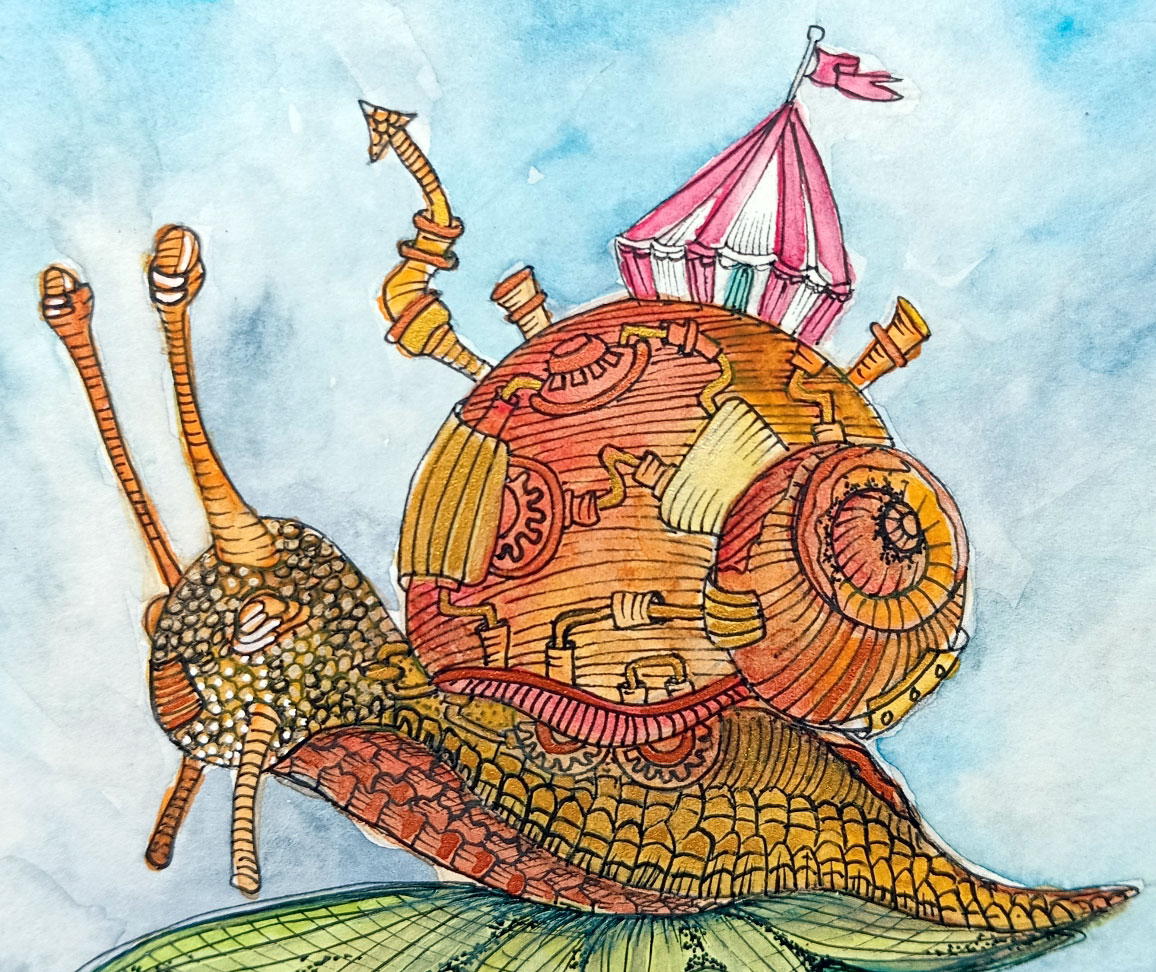 Circus Snail - Kakklein Collective
